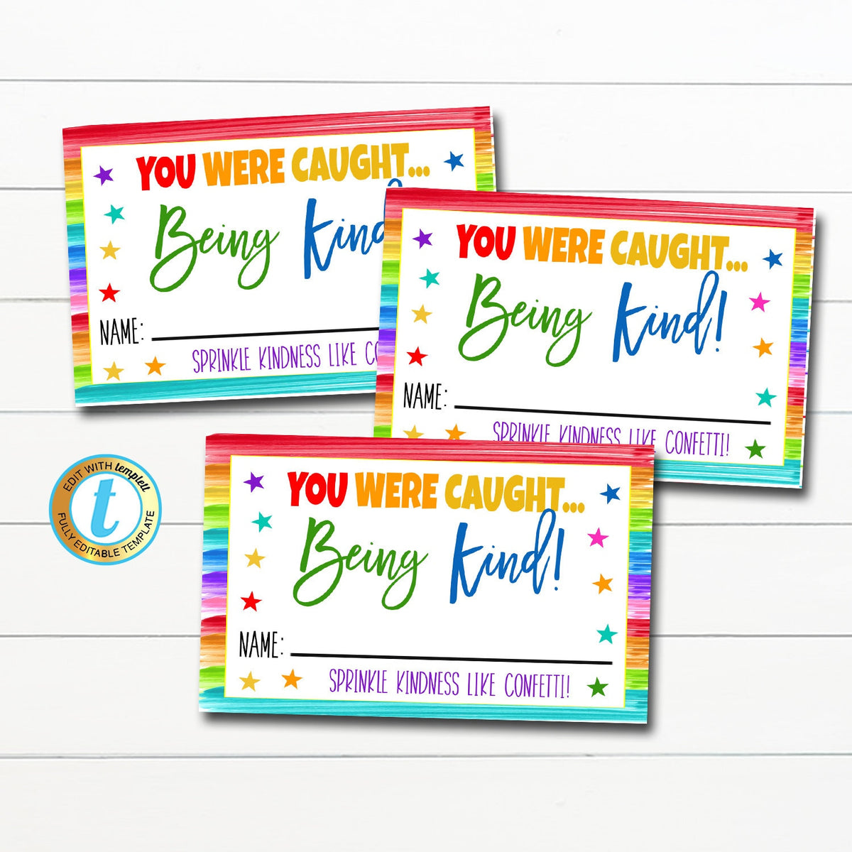 Printable Kindness Cards, Kindness Week Idea, Diversity Inclusion Scho ...