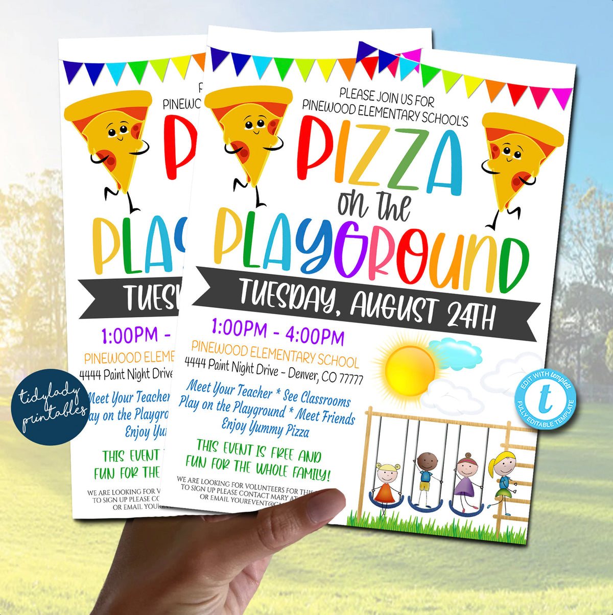 School Friends Get Together Invitation