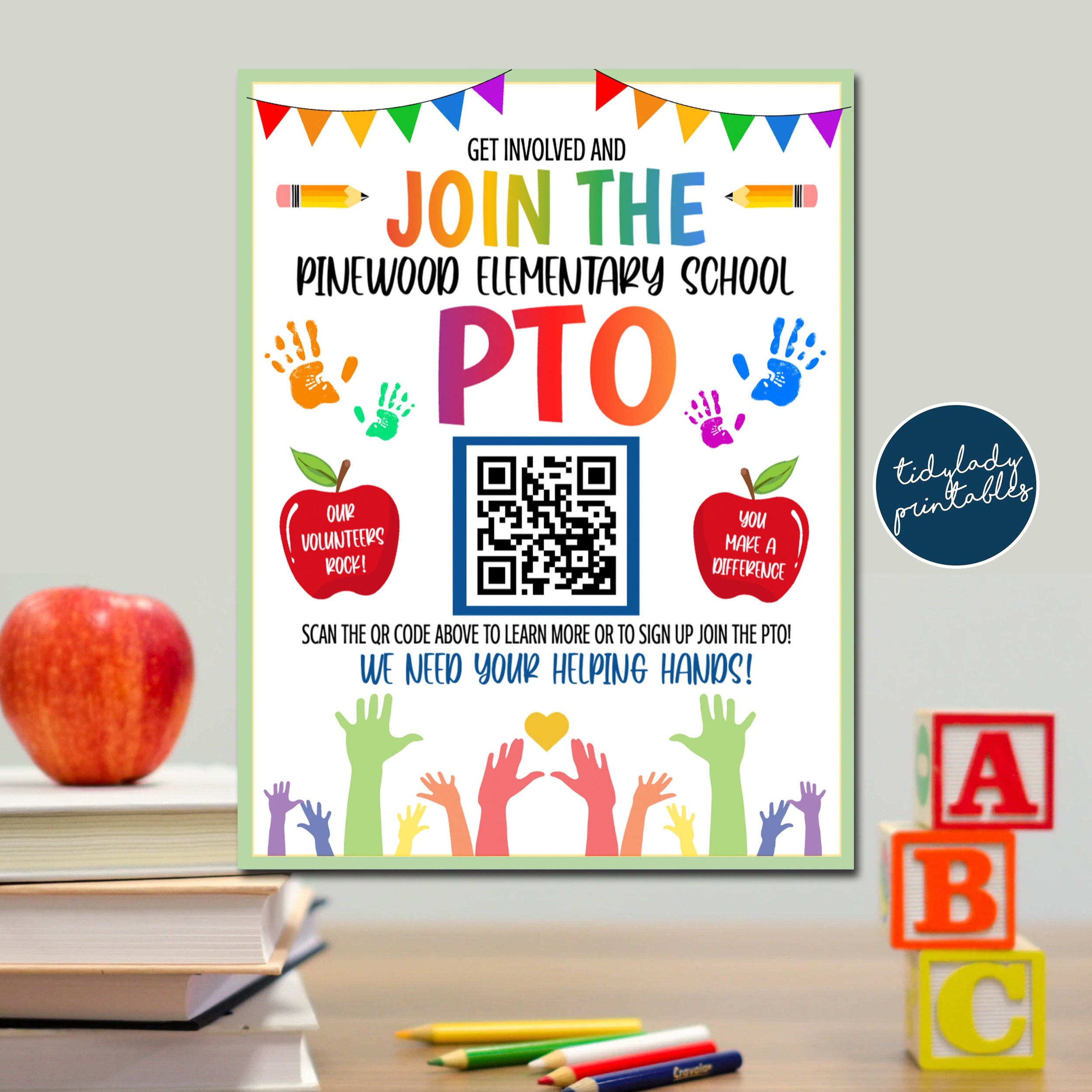 Editable PTO PTA Forms Bundle | Marketing School Fundraiser Event ...
