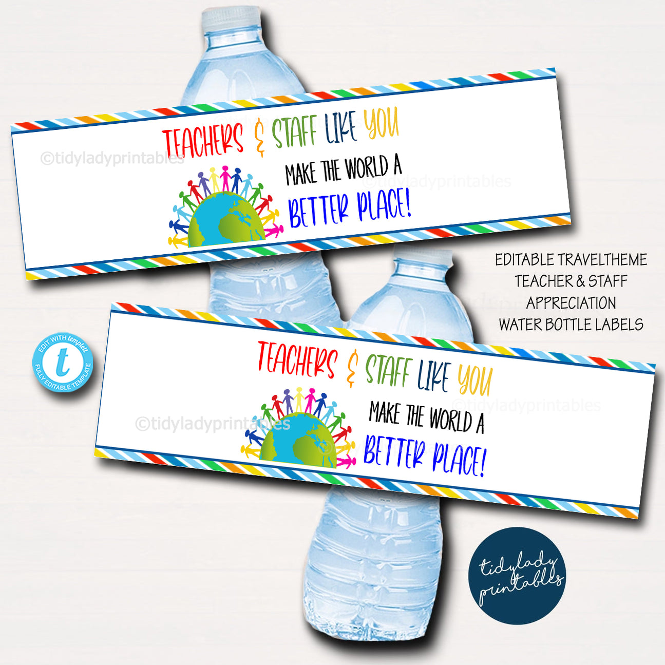 International World Theme Teacher Appreciation Week Party Set ...