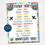 International World Theme Teacher Appreciation Week Party Set ...