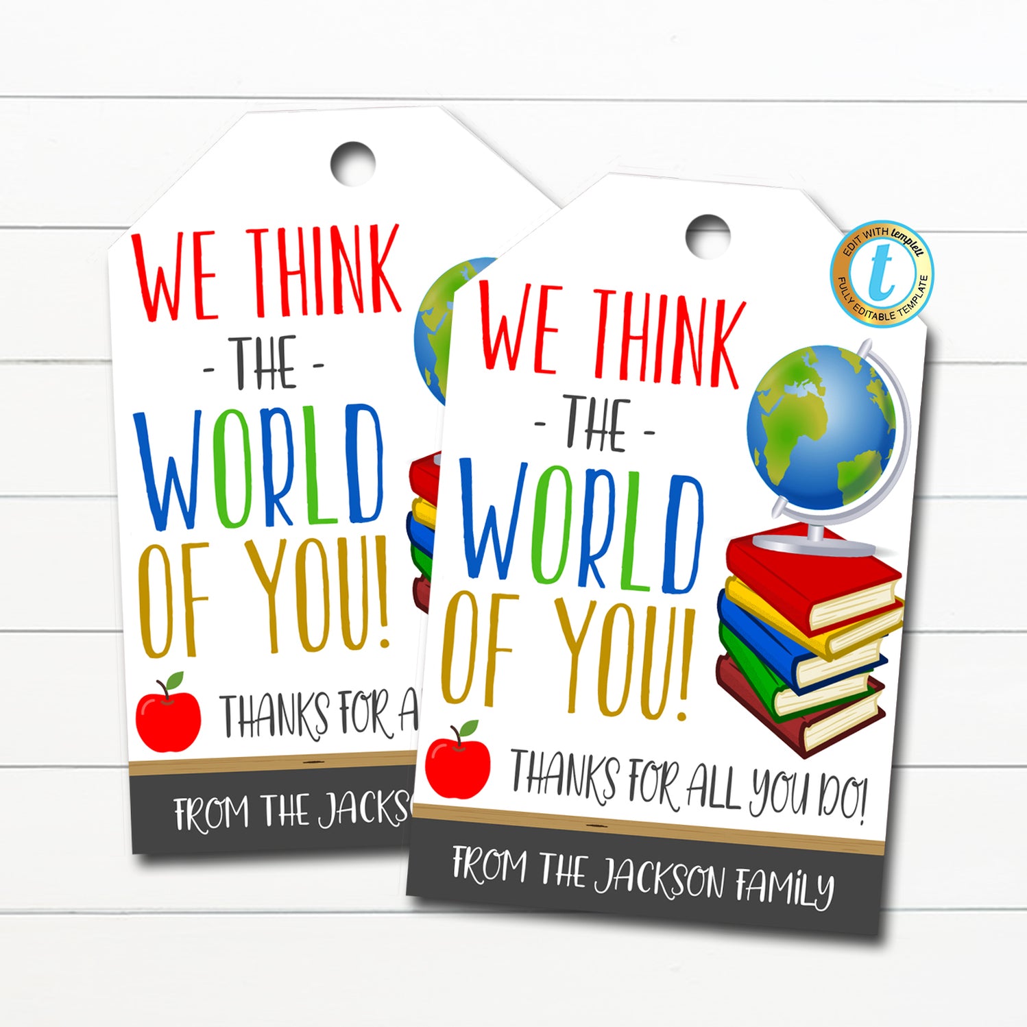 International World Theme Teacher Appreciation Week Party Set ...