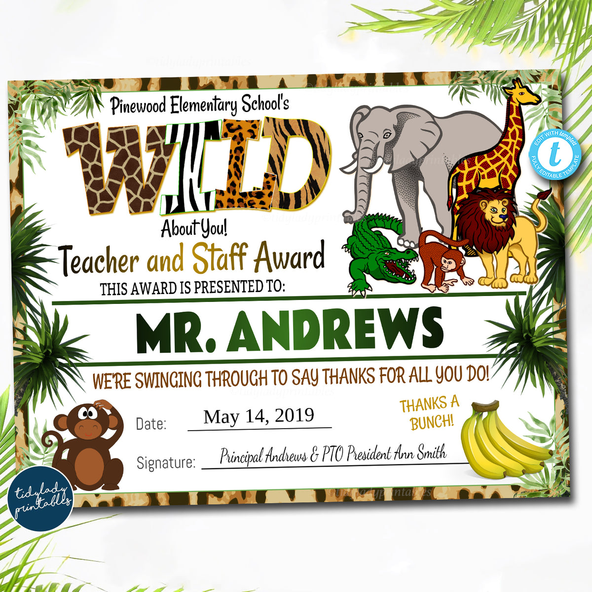 Free Editable Printable Certificates