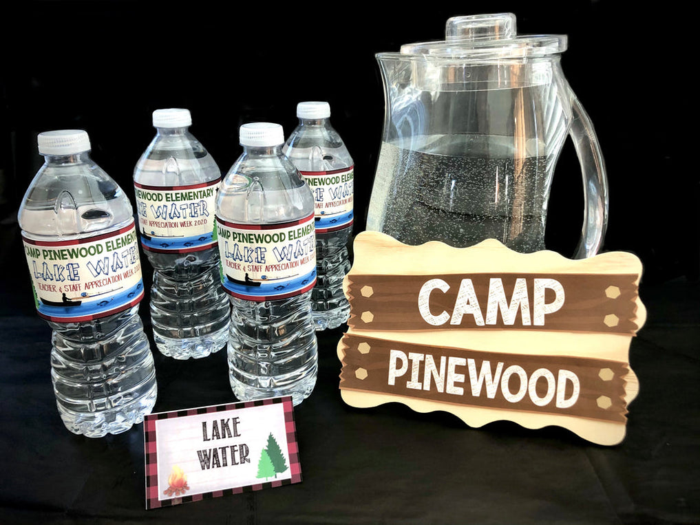 Camp Theme Teacher Appreciation Week Printable Party Set — TidyLady ...