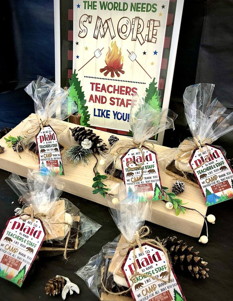 Camp Theme S'more Teachers Appreciation Week Printable Sign — TidyLady ...